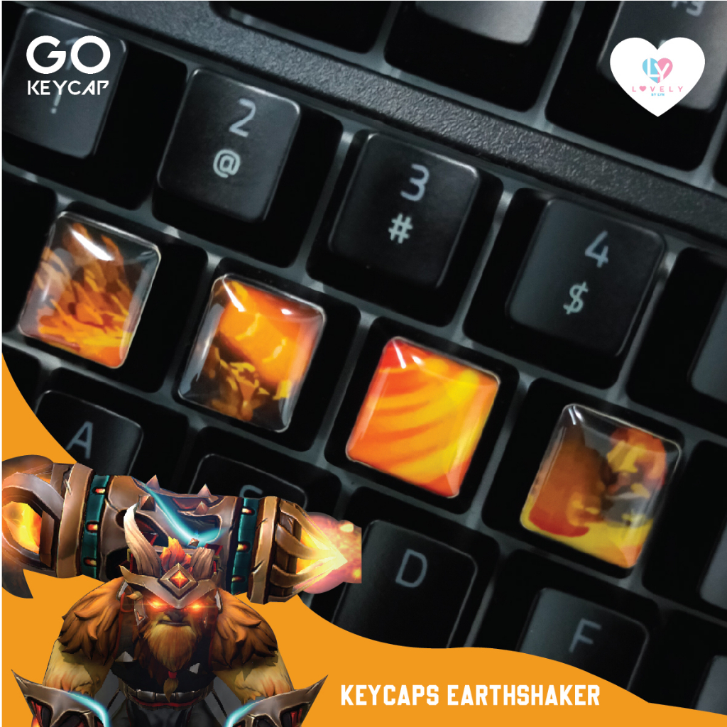 Jual Keycaps PBT Dota 2 Earthshaker Ability | GO KEYCAPS | Shopee Indonesia