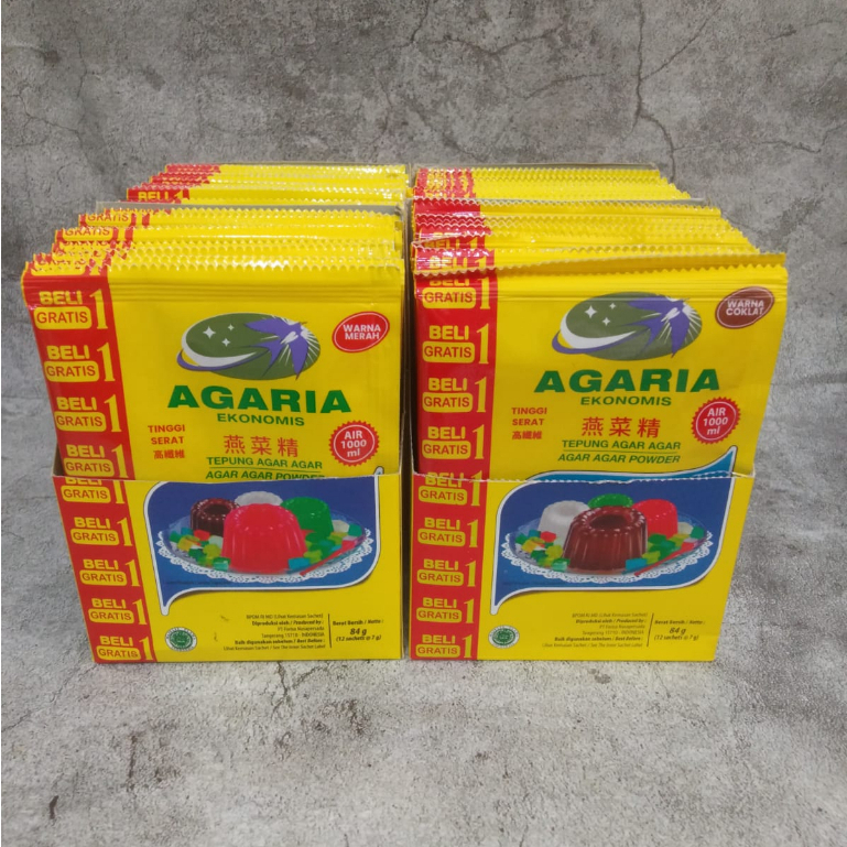 Jual Agaria Jelly Powder / Agar Agar Varian Warna 7gr | Shopee Indonesia