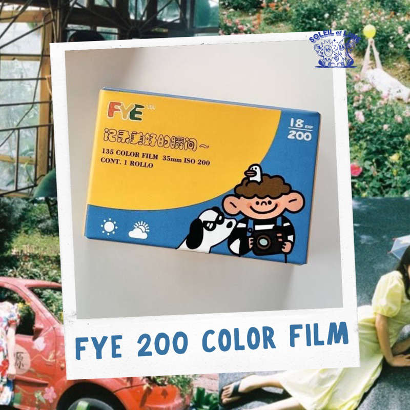 Jual FYE 200 Color Film - Roll Film 35mm, ISO 200, 18exp | Shopee Indonesia