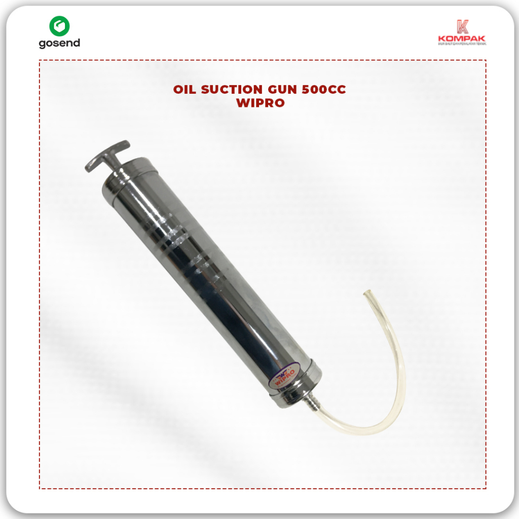 Jual Pompa oli gardan Wipro 500 cc - oil suction gun | Shopee Indonesia