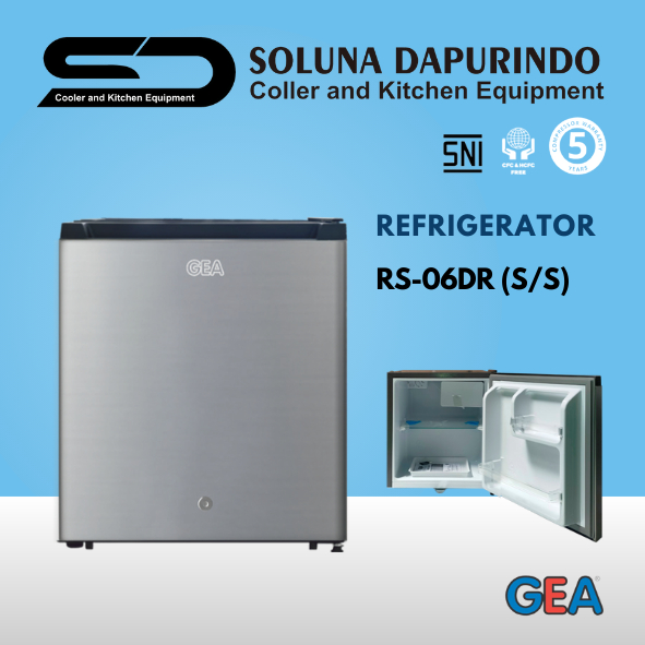 Jual GEA MINI BAR REFRIGERATOR FOR HOTEL RS-06DRsilver / RS06DRsilver ...