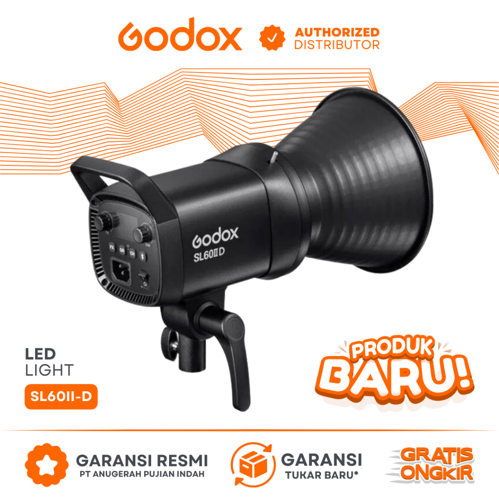 Jual Godox Led SL-60ii Daylight Video Continuous 5600K | Shopee Indonesia