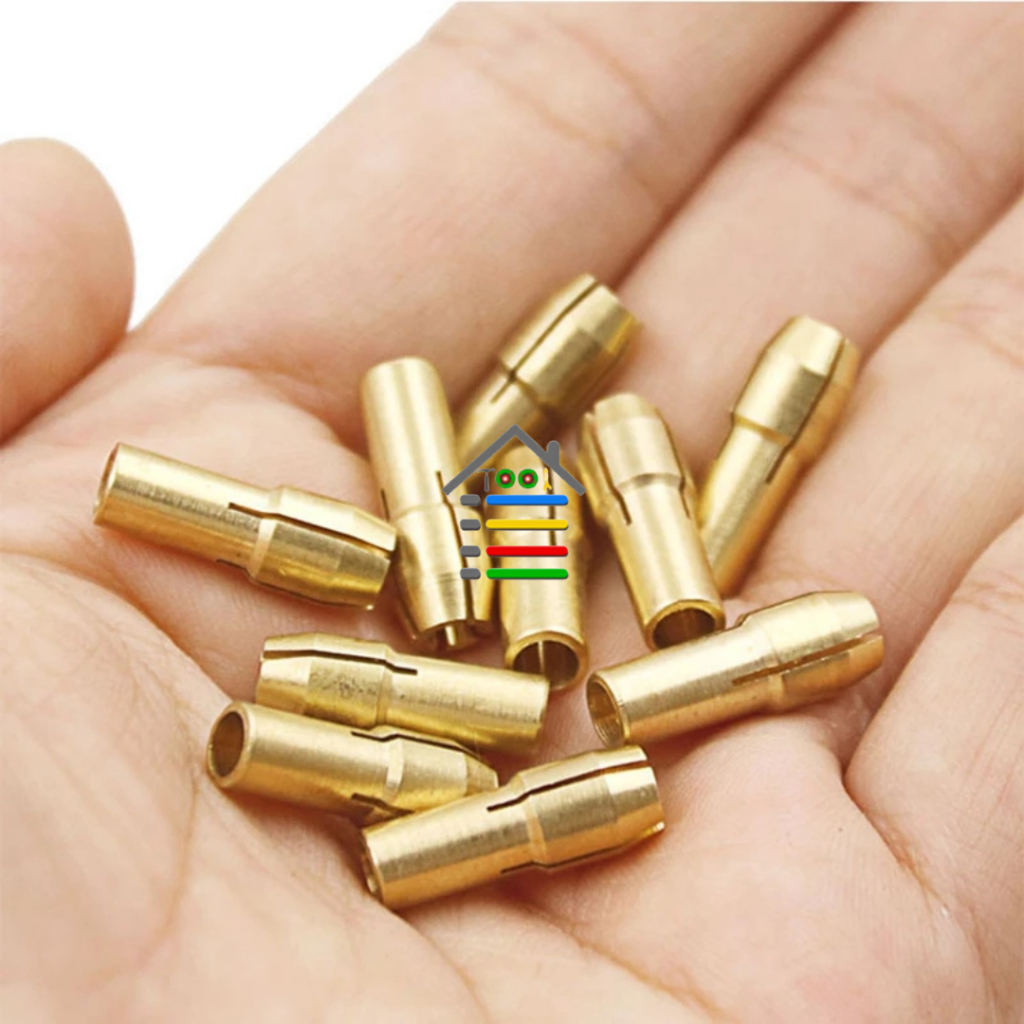 Jual MINI DRILL BRASS COLLET KUNINGAN MINI GRINDER DRILL BOR CHUCK 1 ...