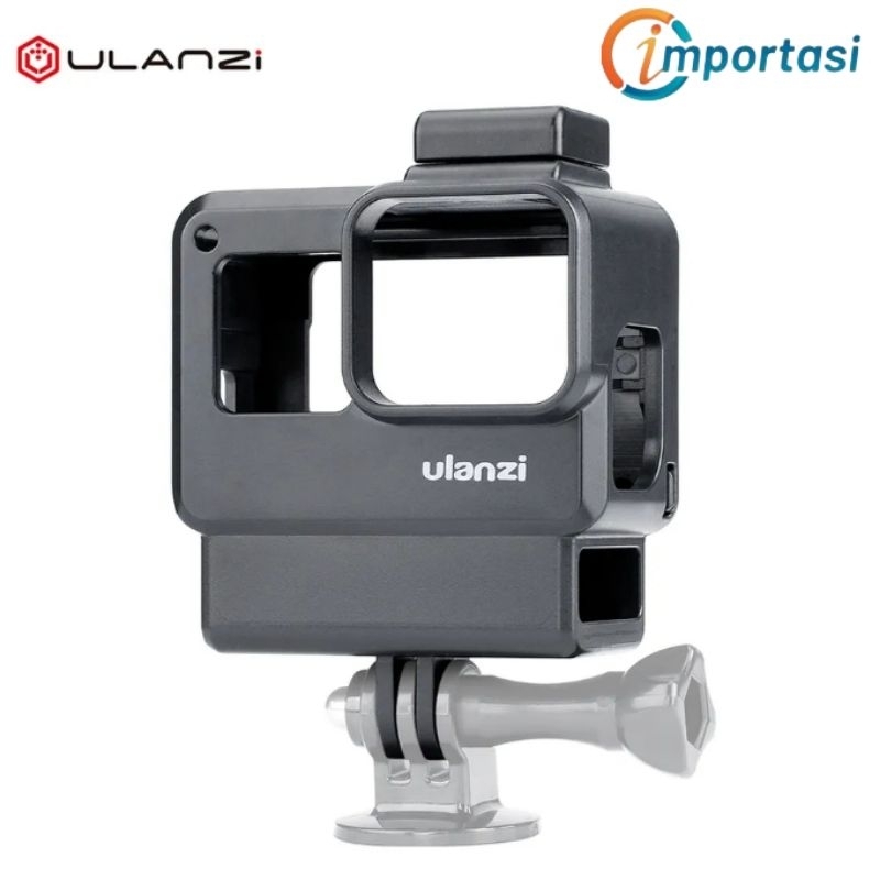 Jual Ulanzi V2 Vlog Case Housing GoPro Hero 7 Black 6 5 Microphone Shoe Vlogging Casing | Shopee ...