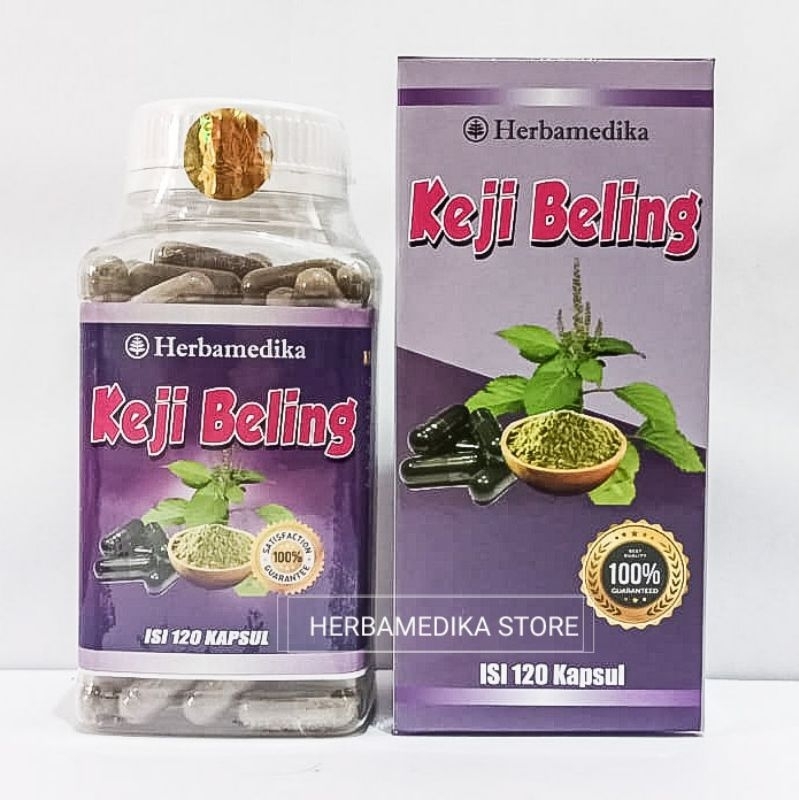 Jual KEJI BELING Herbamedika (isi 120 kapsul) | Shopee Indonesia