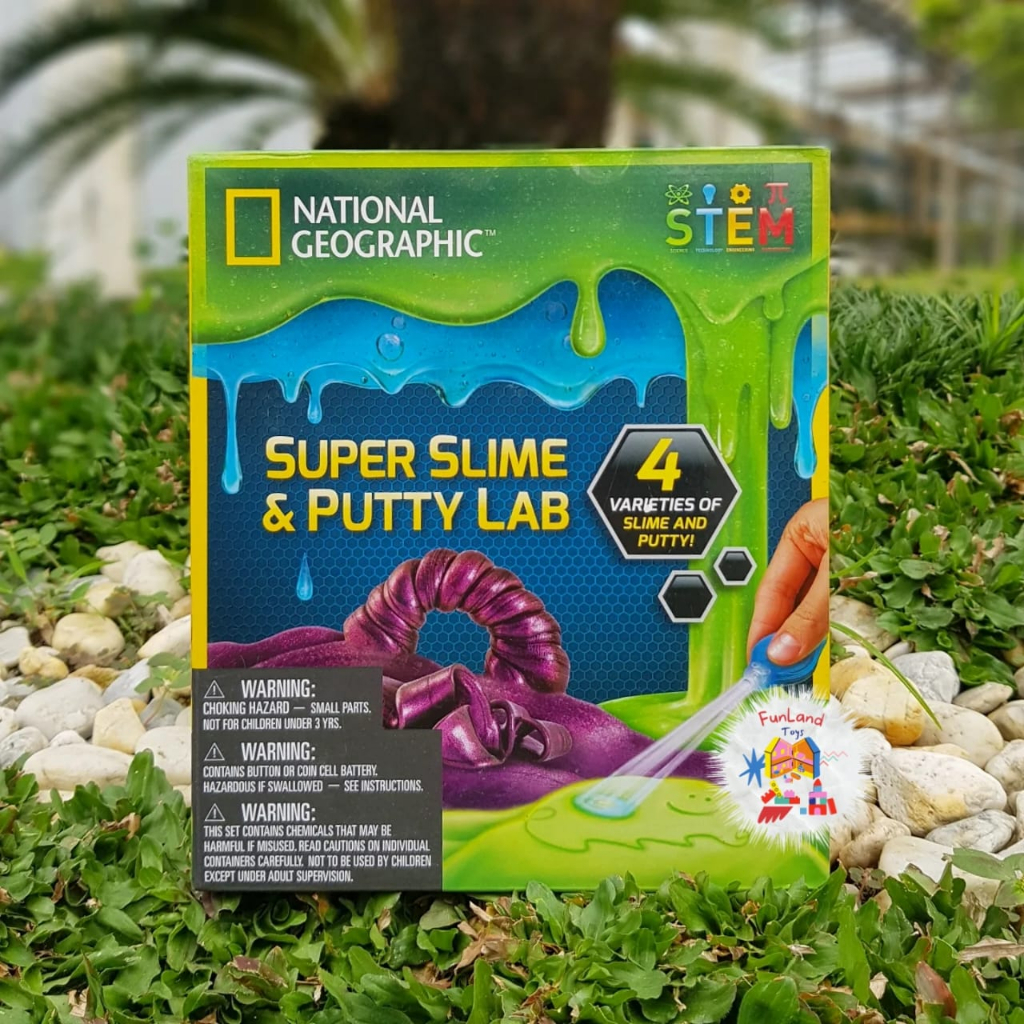 Jual National Geographic Super Slime and Putty Lab | Shopee Indonesia