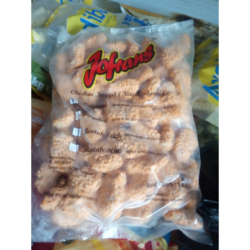 Jual Jofrans Chicken Nugget Crispy 1 kg | Shopee Indonesia