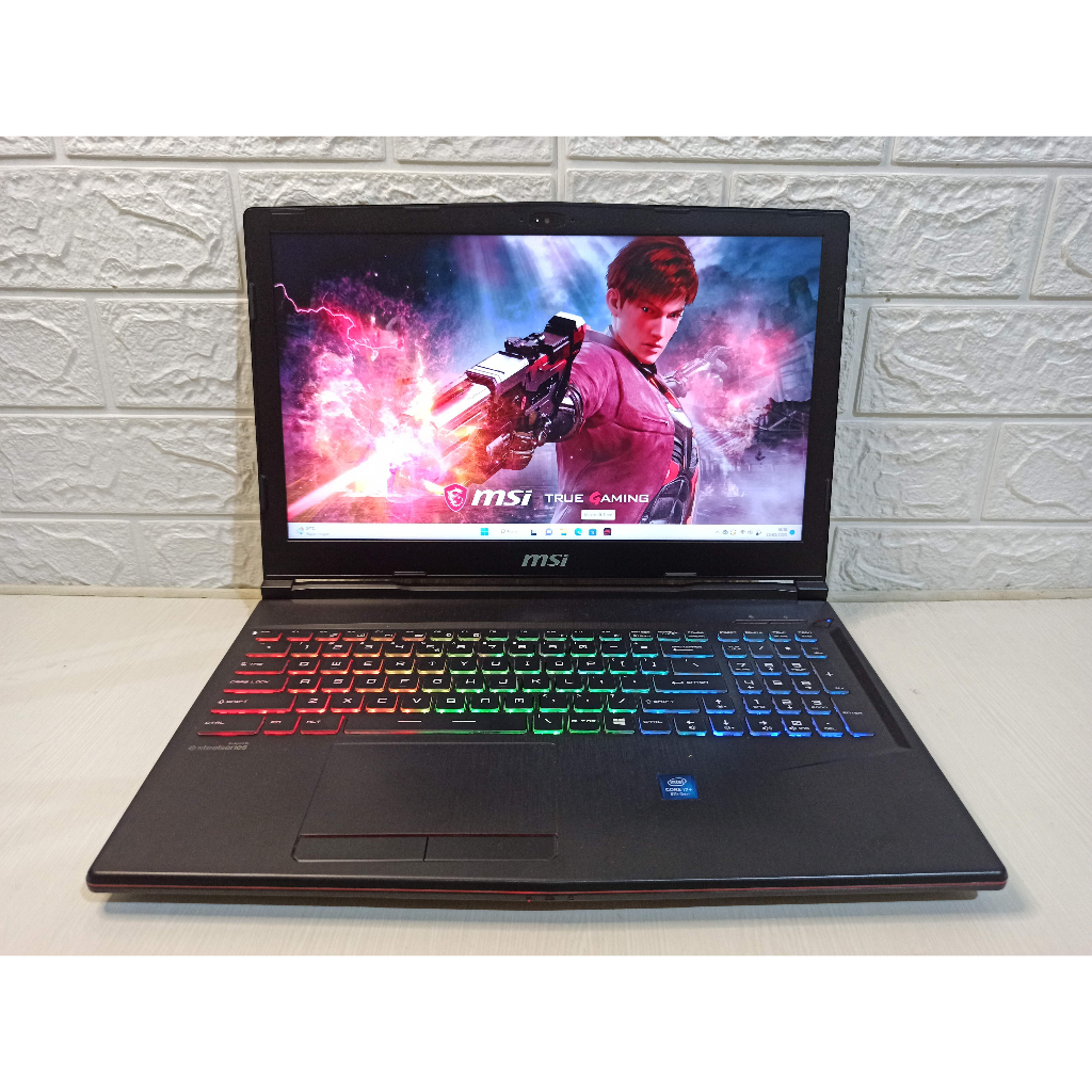 Jual Laptop MSI GP63 Leopard 8RE Core i7 Gen 8 Nvidia GTX1060 6GB RAM ...