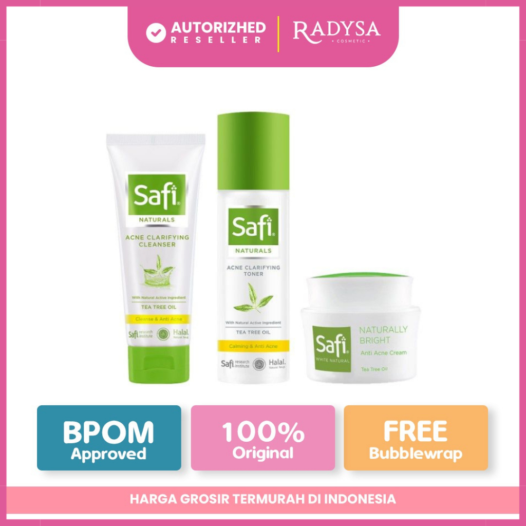 Jual RADYSA - Safi Naturals Clarifying Tea Tree Oil Foam Cleanser SAFI ...