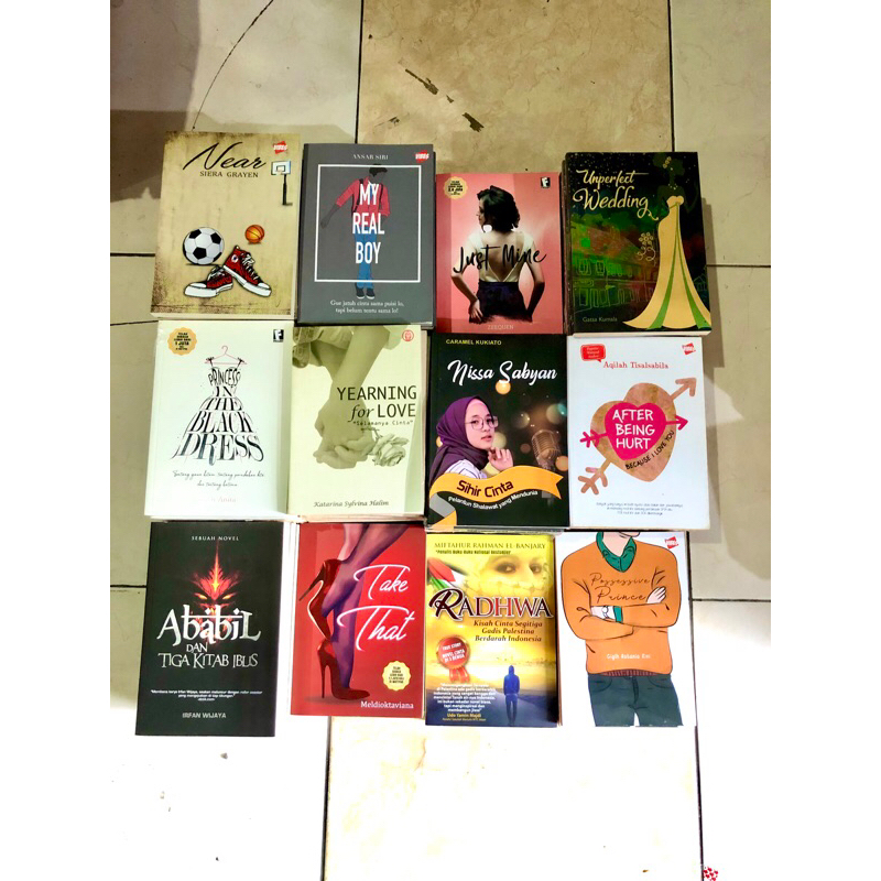 Jual ( PROMO BUKU MURAH ORIGINAL ) NOVEL REMAJA / DEWASA / ROMANSA / FIKSI / OBRAL NOVEL REMAJA ...