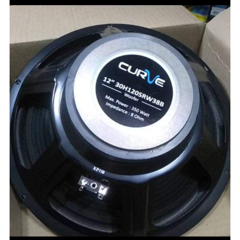 Jual Spiker curve 12" woofer sinar baja | Shopee Indonesia