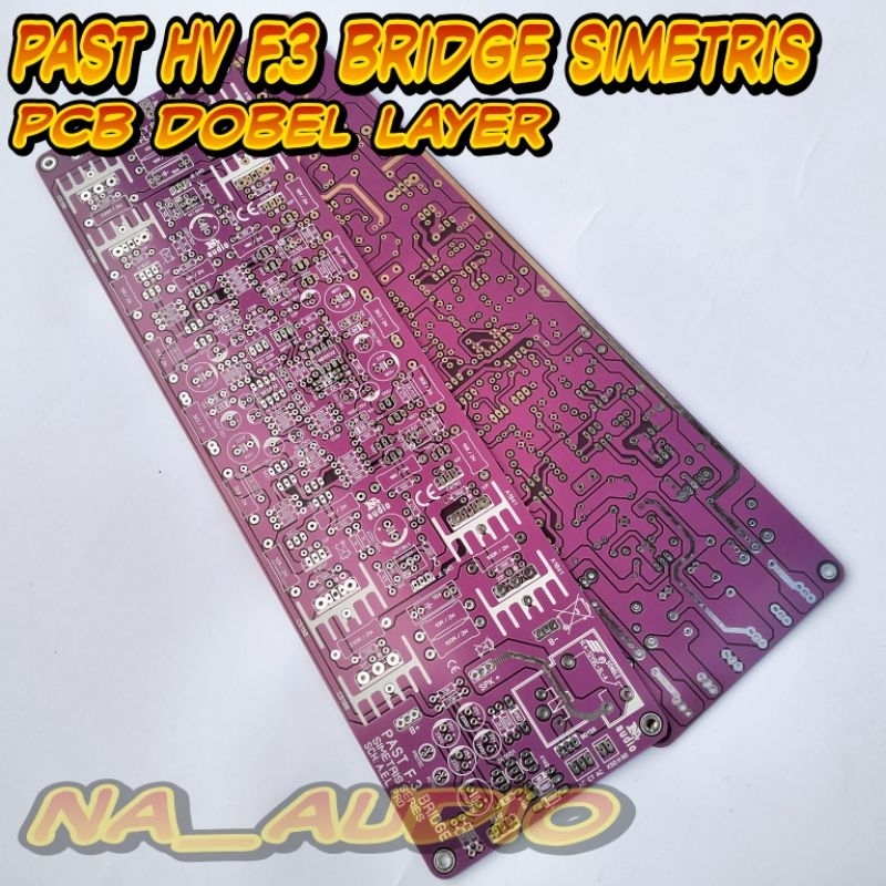 Jual PCB DOBEL LAYER PAST HV F.3 BRIDGE SIMETRIS INCLUDE INBAL & PROTEC ...