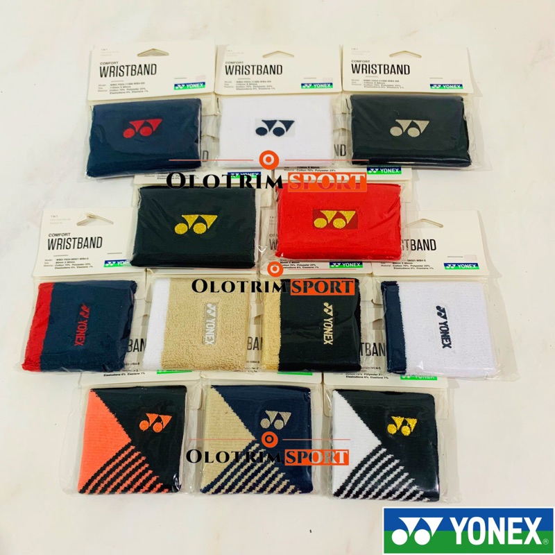 Jual WRISTBAND YONEX SINGLE 08501 08503 11488 Wrist Band Original ...