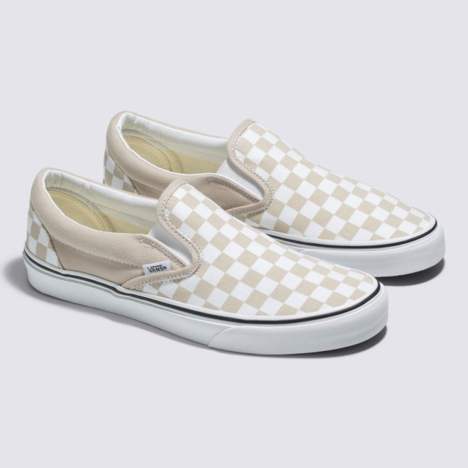 Jual VANS SLIP ON COLOR THEORY CHECKERBOARD FRENCH OAK ORIGINAL ...