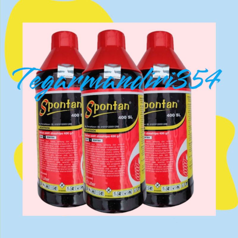 Jual insektisida spontan 500ml obat sundep dan wereng Spontan 400sl ...
