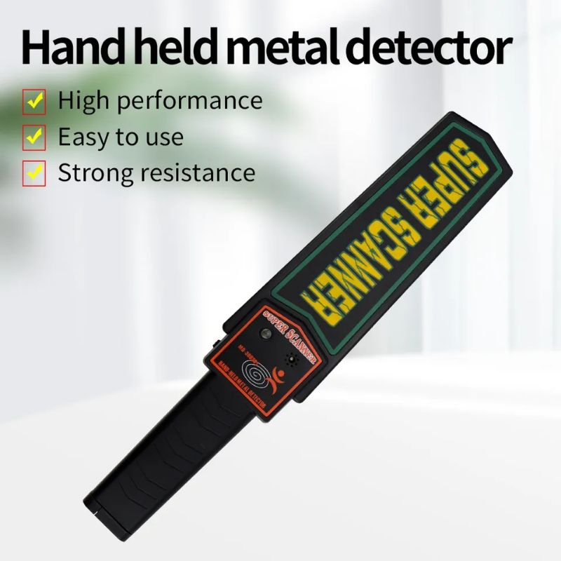 Jual portable metal detector super scanner alat deteksi logam sajam ...