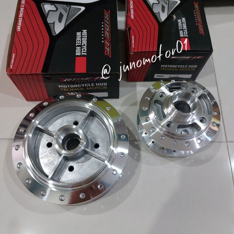Jual Tromol Ride it Depan Belakang set Rx king polis crom | Shopee ...