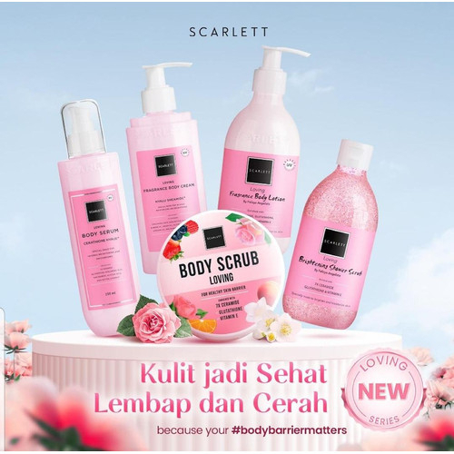 Jual SCARLETT Whitening Loving Series | SCARLET Body Lotion Body Cream ...