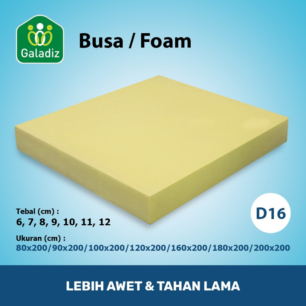 Jual BUSA LEMBARAN (DENSITY 16) BUSA KUNING ( TEBAL 6 CM - 12 CM ...