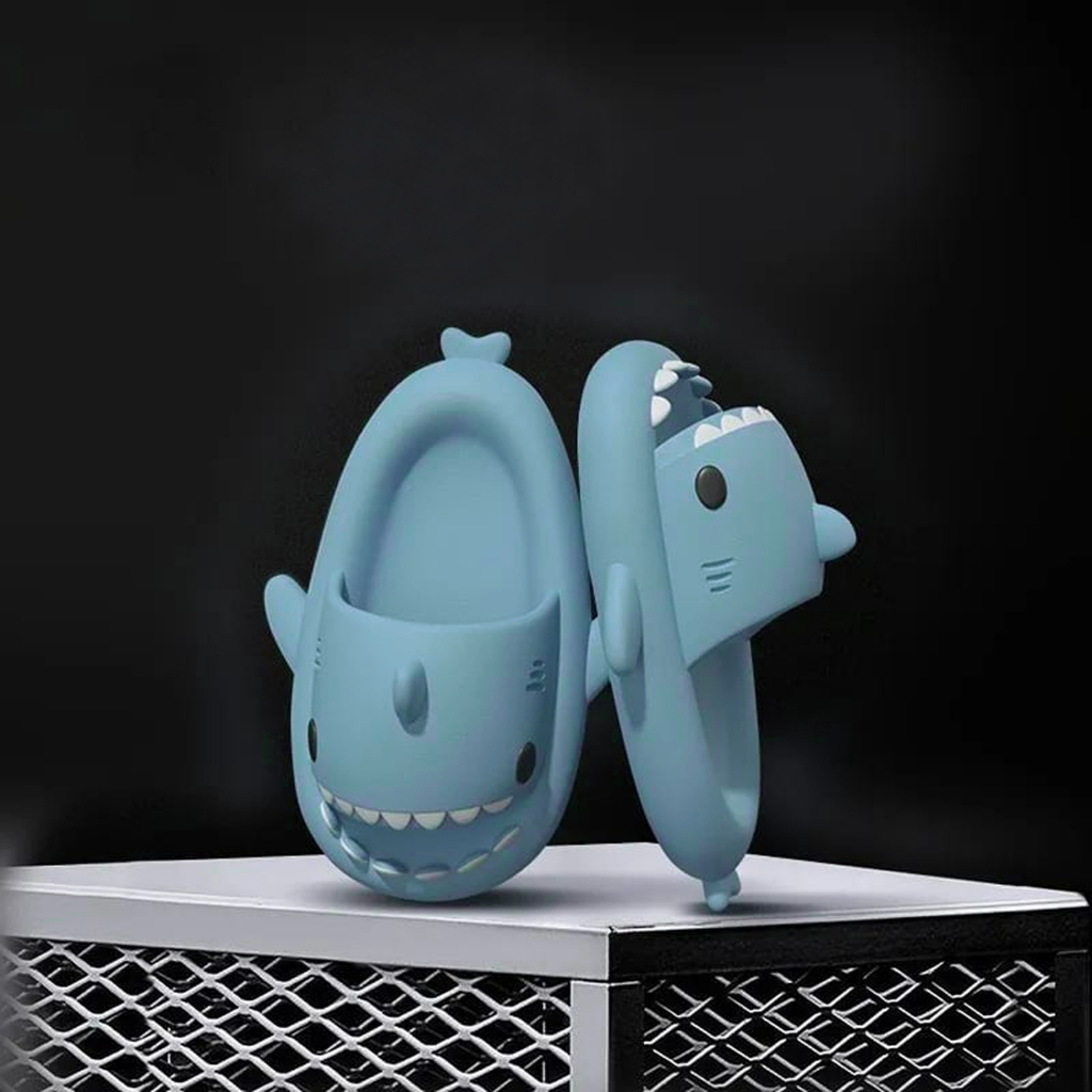 Jual Sandal Hiu Slip On Wanita Dewasa Couple Pria Karakter Baby Shark ...