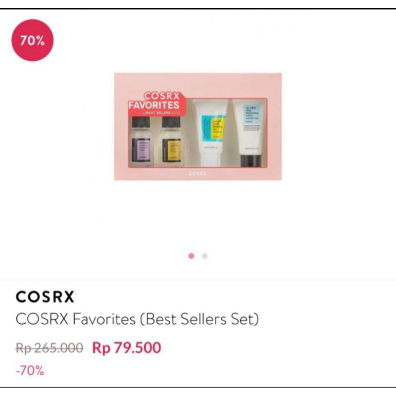Jual cosrx set | Shopee Indonesia