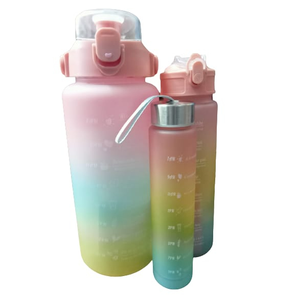 Jual Botol Minum Gradasi Viral Botol Beranak 3 in 1 Botol Dove ...