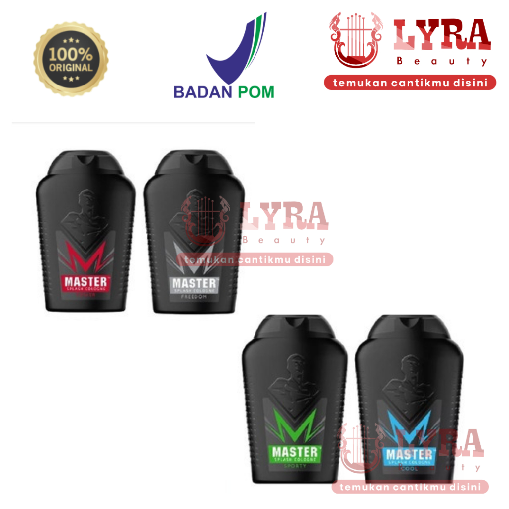 Jual LYRA MASTER Splash Cologne 150 mL | Parfum Tahan Lama | Parfume ...