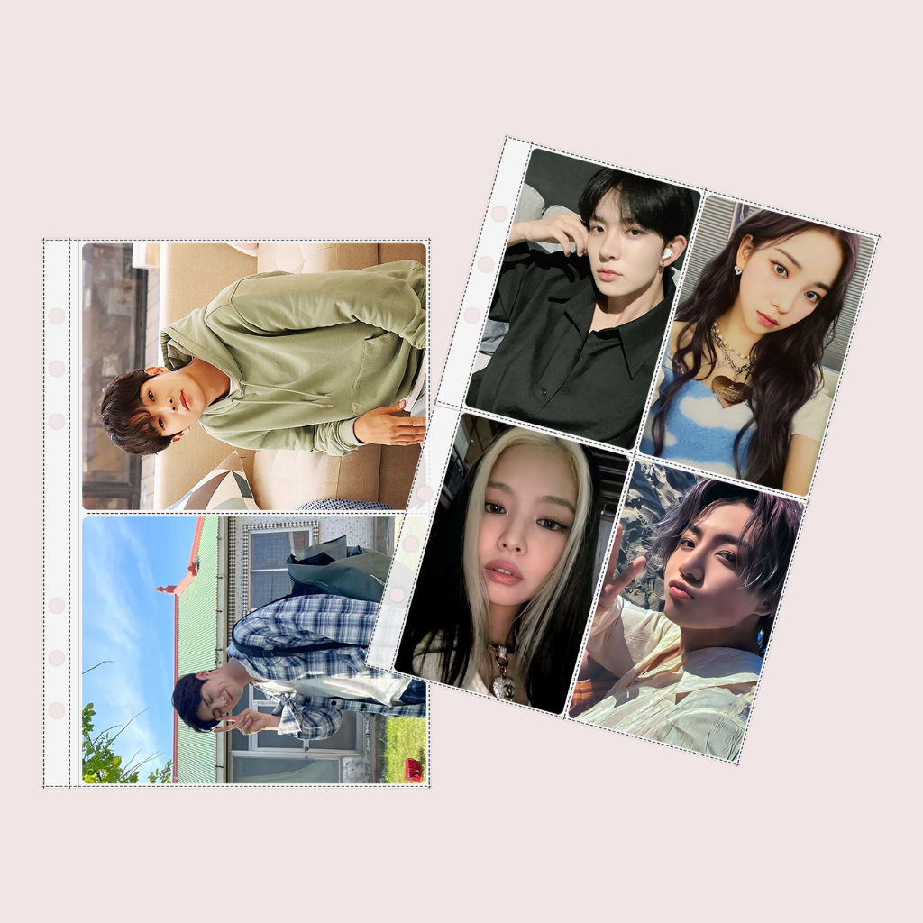 Jual Binder Sleeve Photocard 1P 2P 3P 4P Single Double Side Photo Card ...
