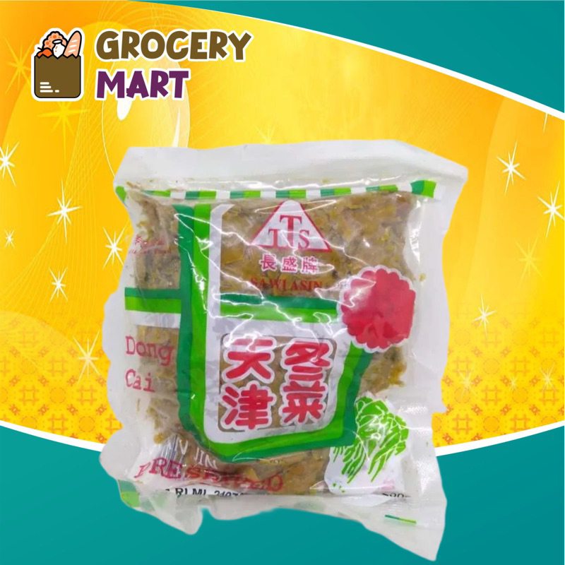 Jual Sayur Asin Tongcai 250gr / Tong Cai / Sawi Asin Preserved ...