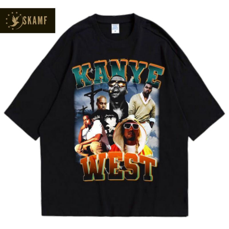 Jual T-SHIRT | KANYE WEST | KAOS RAPPER CALIFORNIA | BAJU DISTRO ...