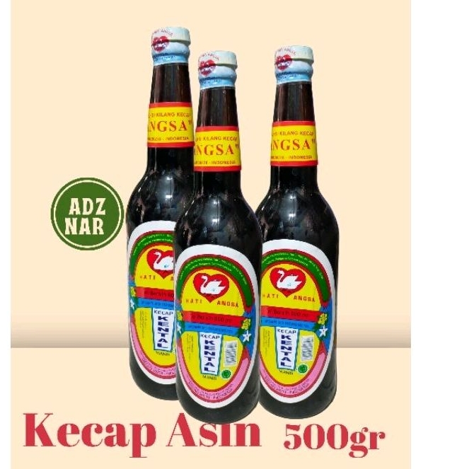 Jual Kecap Asin Cap Angsa botol kaca 600ml | Shopee Indonesia
