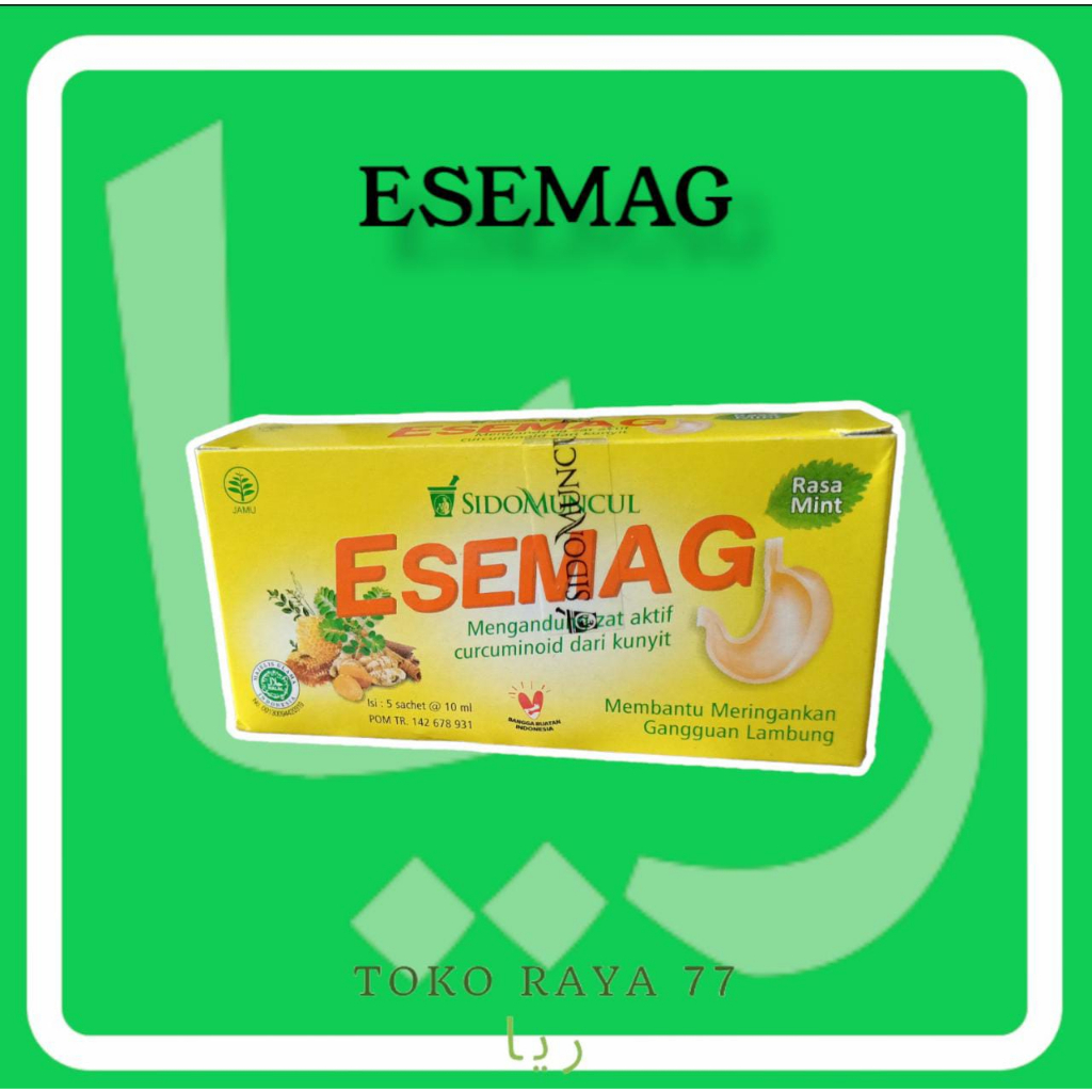 Jual Sido Muncul ESEMAG Isi 5 Sachet Ready Stock Melayani Grosir ...