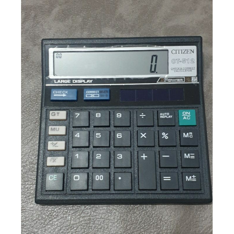 Jual Kalkulator Citizen CT-512 (12 Digit) | Shopee Indonesia