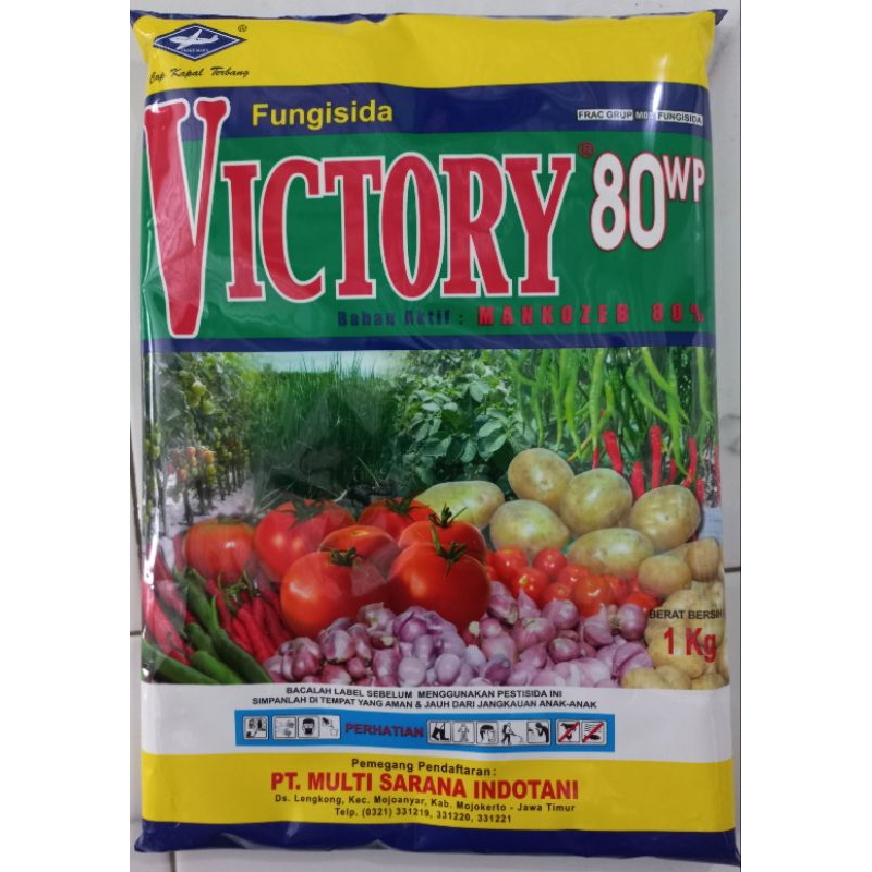 Jual Fungsida VICTORY 80 wp 1 Kg Cap kapal Terbang | Shopee Indonesia