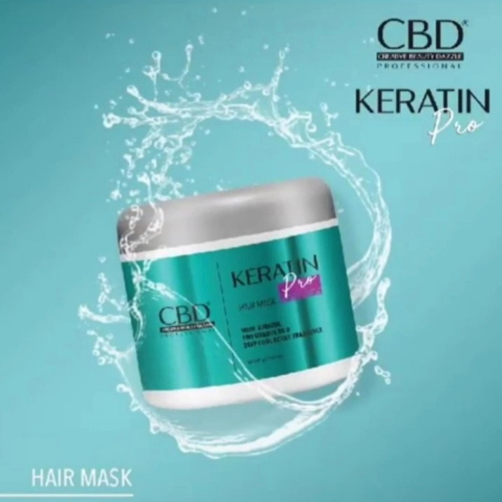 Jual CBD Keratin PRO Hair mask 500g | Shopee Indonesia