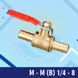 Jual BALL VALVE / STOP KRAN / KERAN KUNINGAN male to male M-M 1/4 (B) | Shopee Indonesia