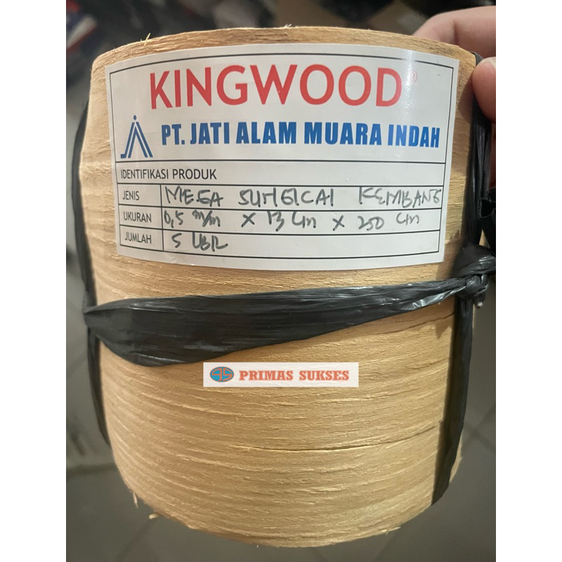 Jual Vinir Veneer Kayu Sungkai Sungkay 13cm Tebal 0.5mm Pelapis Mebel ...