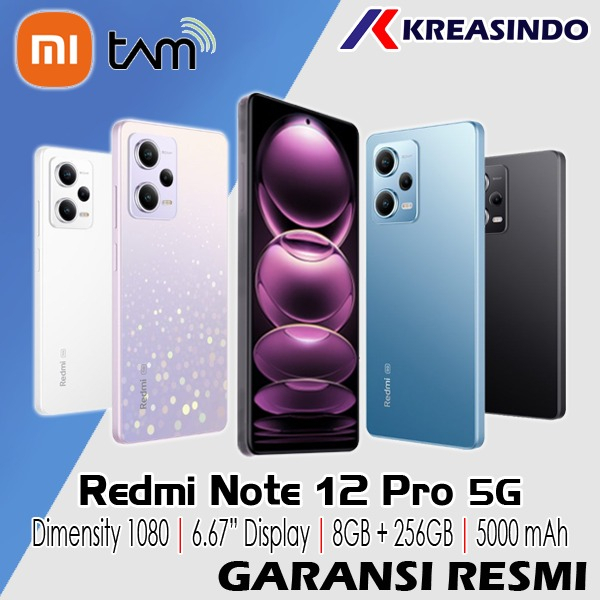 Jual XIAOMI REDMI Note 12 Pro 5G 8/256 Ram 8GB Internal 256GB Garansi ...