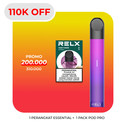 Jual RELX Bundle Essential Neon Purple Device | Shopee Indonesia