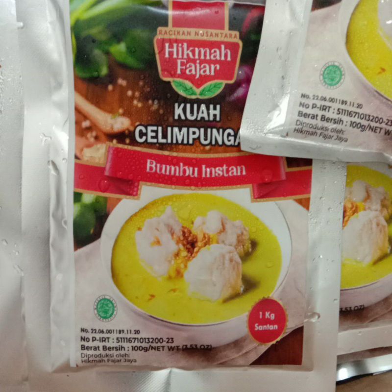 Jual Hikmah Fajar Kuah Celimpungan 100gr | Shopee Indonesia