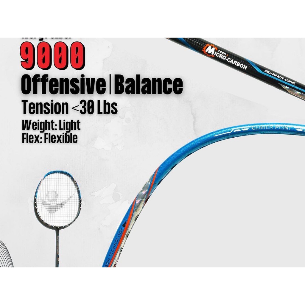 Jual Raket Badminton Siken Ivory Power 9000 Raket Bulutangkis Siken ...