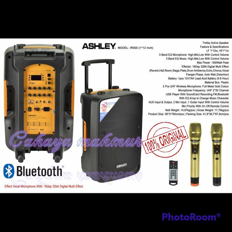 Jual ASHLEY IR-500Original Garansi Resmi 1 Tahun ASHLEY ( Speaker ...