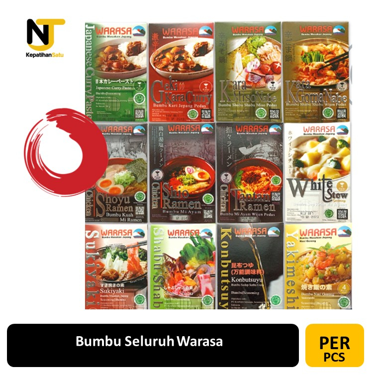 Jual Warasa Bumbu Jepang Halal (Non MSG) | Shopee Indonesia