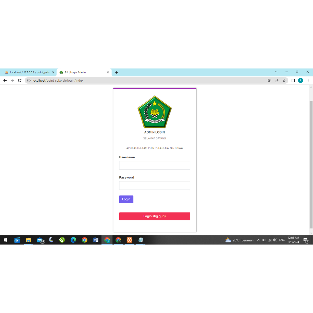 Jual Source Code Program Aplikasi Rekam Poin Pelanggaran | Shopee Indonesia