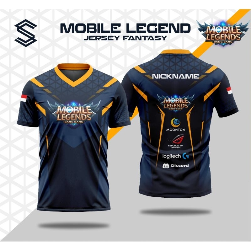 Jual Baju Kaos Mobile Legend 3D Full Print Ready Size Anak Dan Dewasa Free Nama | Shopee Indonesia
