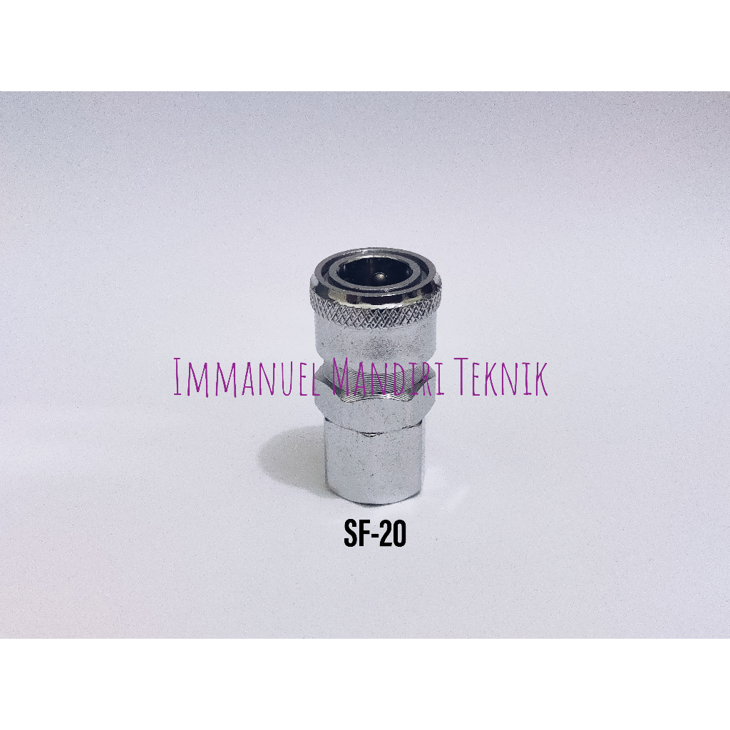Jual Quick coupler SF20 / Compressor connector drat dalam 1/4 SF-20 ...