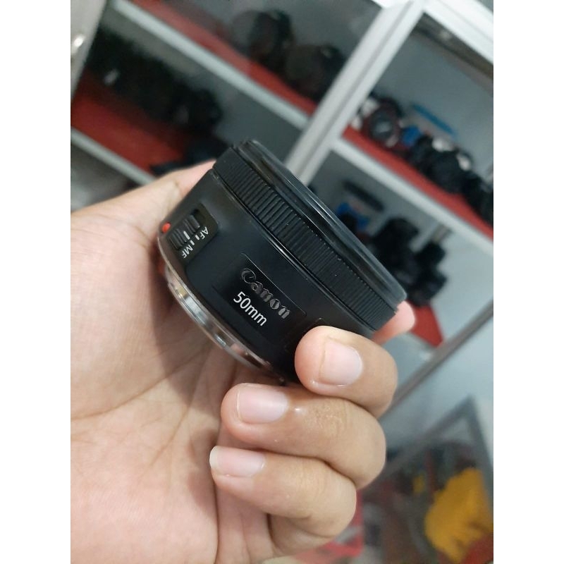 Jual Lensa Canon Fix 50mm f/1.8 STM | Shopee Indonesia