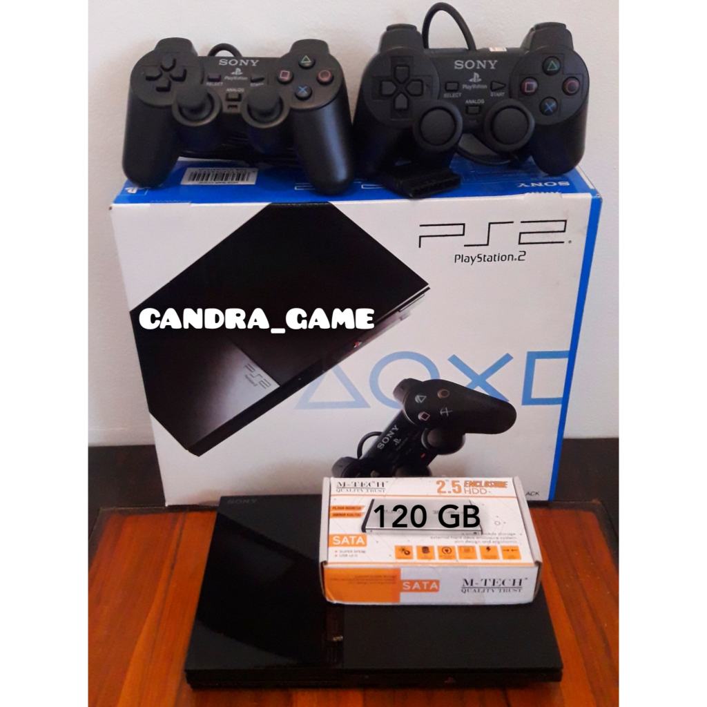 Jual PS2 Slim PlayStation 2 PS 2 Slim Matrix Hardisk | Shopee Indonesia