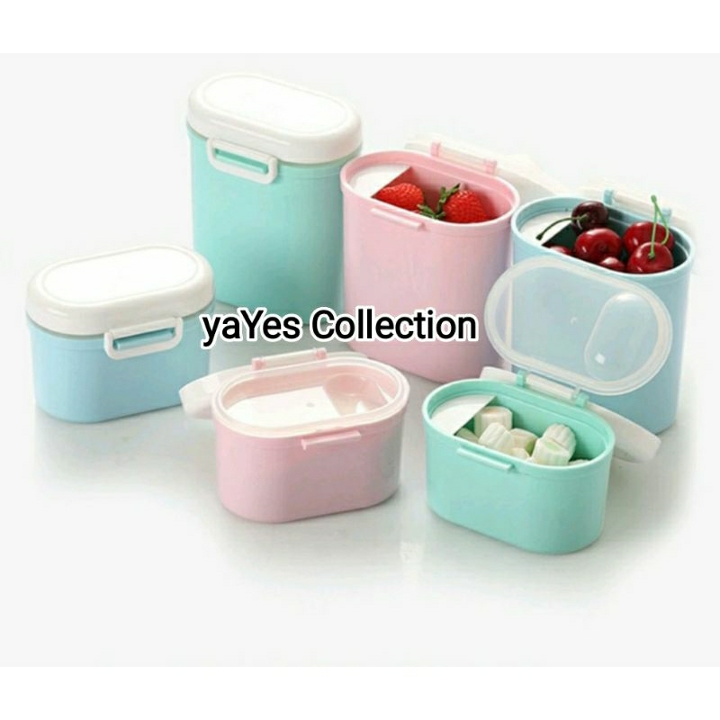 Jual Tempat Penyimpanan Susu Bubuk Bayi anak Box Snack makanan Besar ...