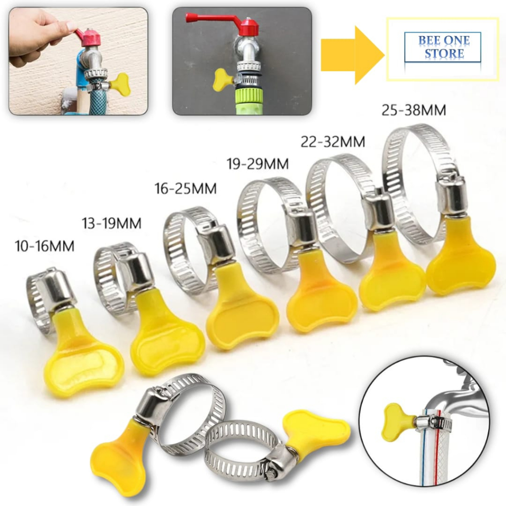 Jual Bee One Klem Selang Stainless Kuping Klem Selang Dengan Pegangan